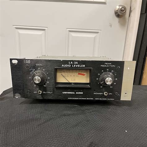 urei la 3a la3a leveling amplifier audio leveler compressor reverb