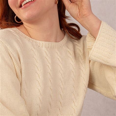 Pull Torsade à Tricoter Kit Tricot Tricotez Moi