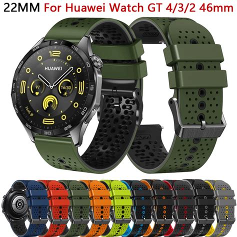 Pulseira De Rel Gio De Silicone Para Rel Gio Huawei Pulseira GT 4 GT4 46mm GT3