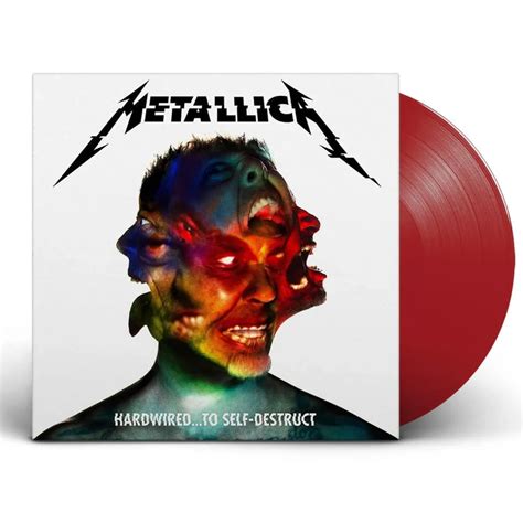 Metallica Hardwired To Self Destruct 2lp Red Vinyl