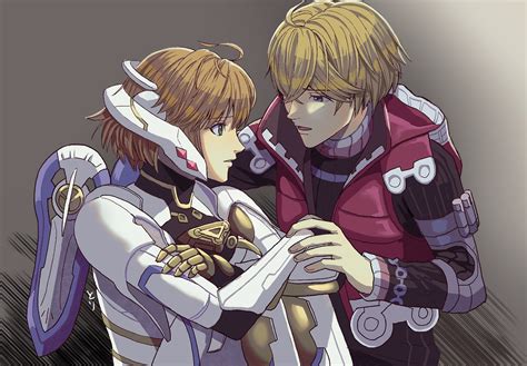 Shulk Fiora And Mecha Fiora Xenoblade Chronicles And 1 More Drawn