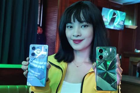 Foto Tecno Pova Resmi Di Indonesia HP Gaming Rp Jutaan Yang Punya Mini LED Menyala
