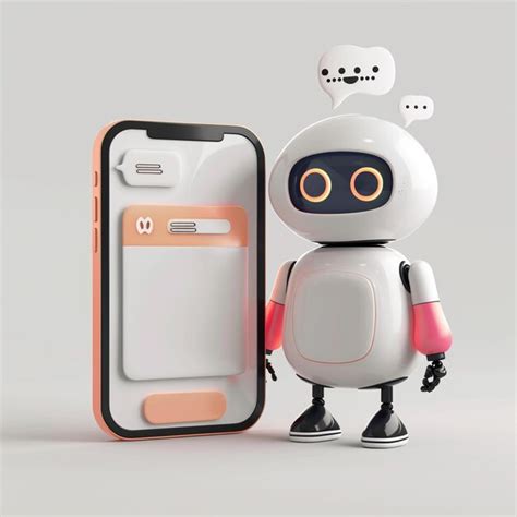 Premium Photo Mobile Chatbot 3d Vector Image Of Next Chatbot