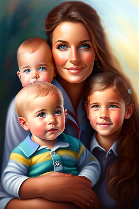 История матери одиночки с тремя детьми