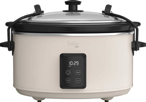 Customer Reviews Bella Pro 5 Qt Programmable Slow Cooker Oatmilk