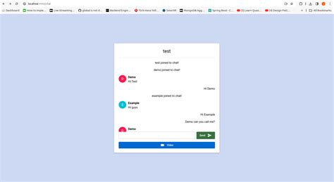 Webrtc With Vuejs 3 And Spring Boot