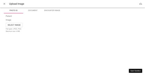 upload dialog codesandbox