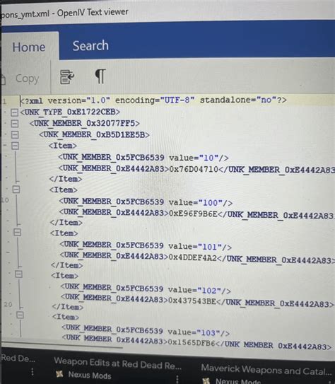 [mod Help] Got This Opening Weapons Ymt In Openiv How Do I Fix This So
