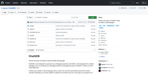 chatgdb：在gdb和lldb调试器中驾驭chatgpt的强大功能 懂ai