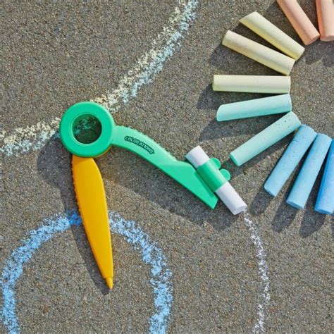 Colorations® Dust Lite™ Giant Easy Grip Chalk Compass Qty 1 Pcs Style