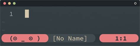 i replaced the mode names with ascii emoticons r neovim