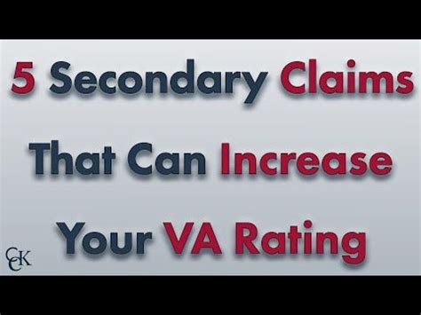 5 Secondary Claims That Can Increase Your Va Disability Rating Artofit