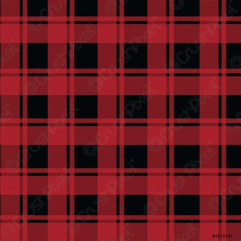 Download Get The Classic Look With Black And Red Plaid Wallpaper