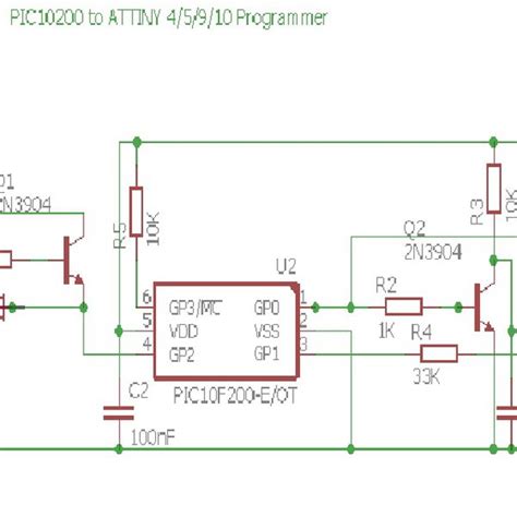 PIC F Tiny TPI Programmer Hackaday Io