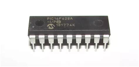 Microcontrolador Pic 16f628a Dip Microchip Parcelamento Sem Juros