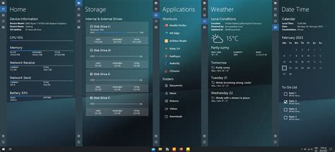 Windows Dashboard For Xwidget By Jimking On Deviantart
