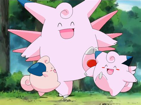 Cleffa Clefairy Clefable by NerdSolitaria on DeviantArt