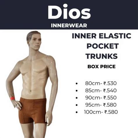 Plain Men Cotton Trunk Length Long Type Trunks At ₹ 55 Piece In