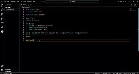 Abhishek Patidar On Linkedin Internpe Python Digitalclock Internship