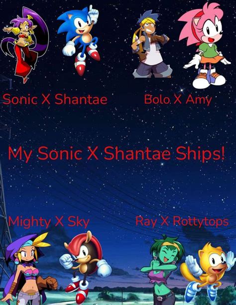 Adventures Of Sonic And Shantae Sonic X Shantae Ships Wattpad