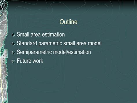 Ppt Semiparametric Mixed Models In Small Area Estimation Powerpoint