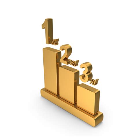 Ranking First Second Third Png Images And Psds For Download Pixelsquid S120942945