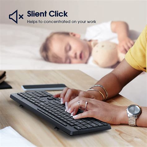 Wireless Keyboard Multi Device 24g And Dual Bluetooth Computer Keyboar