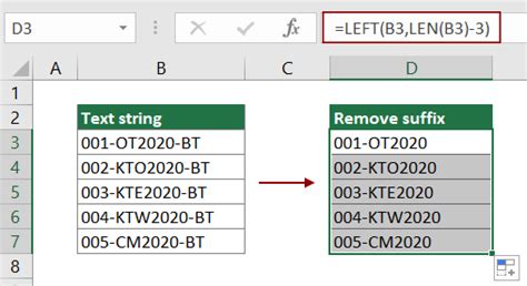 Remove Prefix Or Suffix From String
