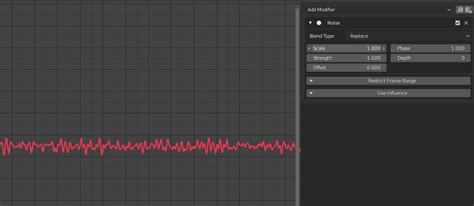 Graph Editor Is It Possible To Make The F Curve Noise Modifier S Scale Into A Variable