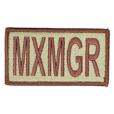 Mxmgr Duty Identifier Tab Usaf Ocp Patch
