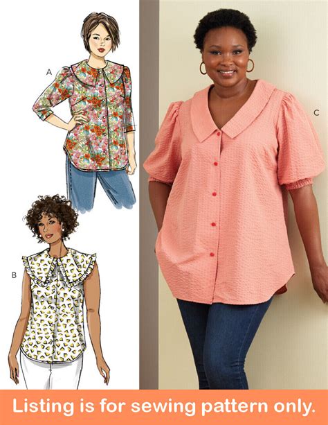 Easy Blouse Patterns To Sew Learn To Sew Part 2 Start At The Top