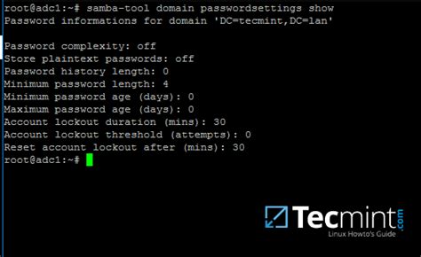 How To Manage Samba AD Infrastructure From Linux Command Line Part