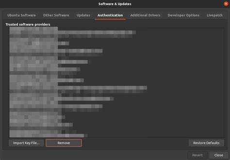 Repository How Can I Remove Gpg Key That I Added Using Apt Key Add Ask Ubuntu