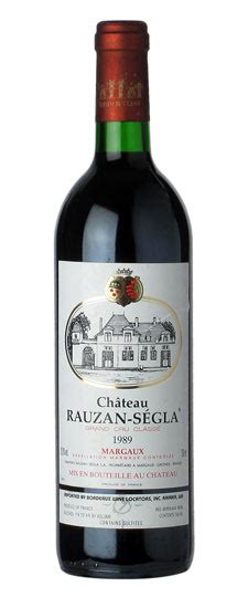[buy] 1989 Château Rauzan Ségla Margaux At