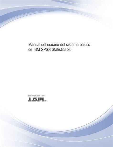 Pdf Ibm Spss Statisticscoresystemusersguide Dokumentips