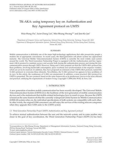 pdf tk aka using temporary key on authentication and key agreement