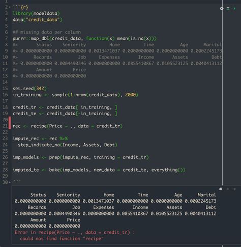 Include Library Recipes In Examples Issue Tidymodels Recipes GitHub