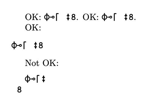 Listings Spurious Newline Inserted By Lstlisting When Using The Font