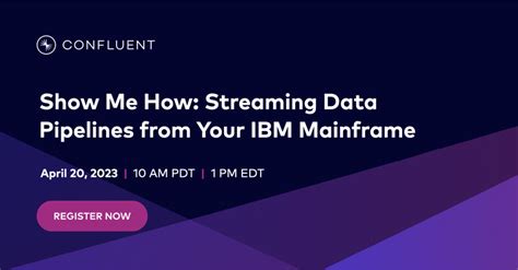 Confluent On Linkedin Show Me How Streaming Data Pipelines From Your Ibm Mainframe