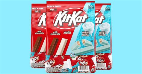 Kit Kat Goes Nostalgic With Cotton Candy Flavor But Its A Costco Only