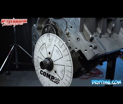 Set The Cam Timing Degree Wheel Attached To The Crankshaft With Our