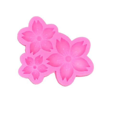 3 Cavity Sakura Mould Aussie Candle Supplies