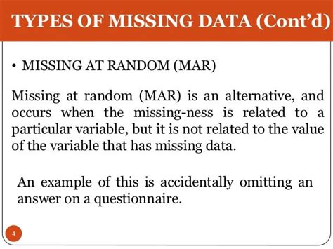 Missing Data And Causes