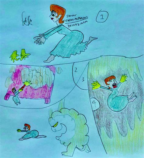 Dexters Mom In Nightgown 2 By Lugialover249 On Deviantart