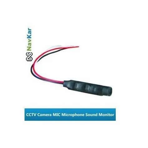 Cctv Camera Mic Microphone Sound Monitor At ₹ 60 Piece Cctv Camera Mic Microphone Sound