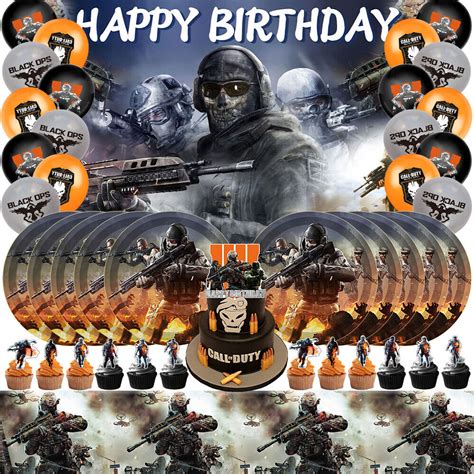 Black Ops Themed Party Favors