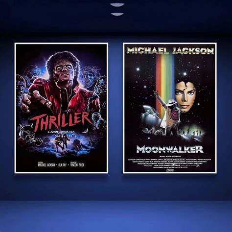 Michael Jackson Moonwalker Movie Poster