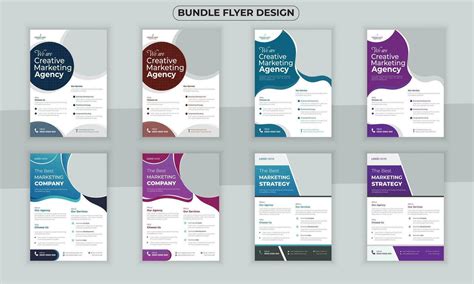Business Bundle Flyer Design Template And Creative Flyer Set Corporate Branding Business