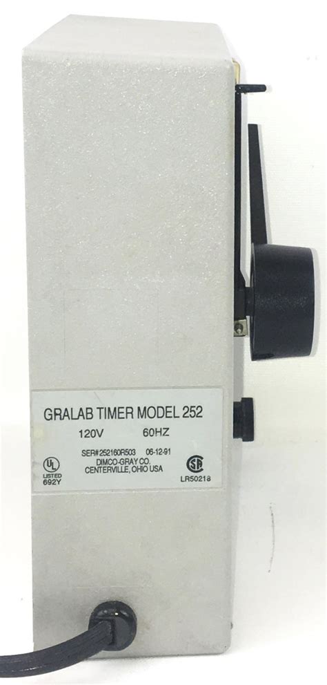 Used Gralab Model 252 15 Minute Timer For Sale At Chemistry Rg Used Gralab Model 252 15 Minute Timer For Sale At Chemistry Rg