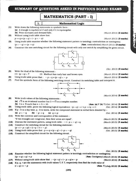 24usqab25 M1 Ch 1 Mathematical Logic Pdf